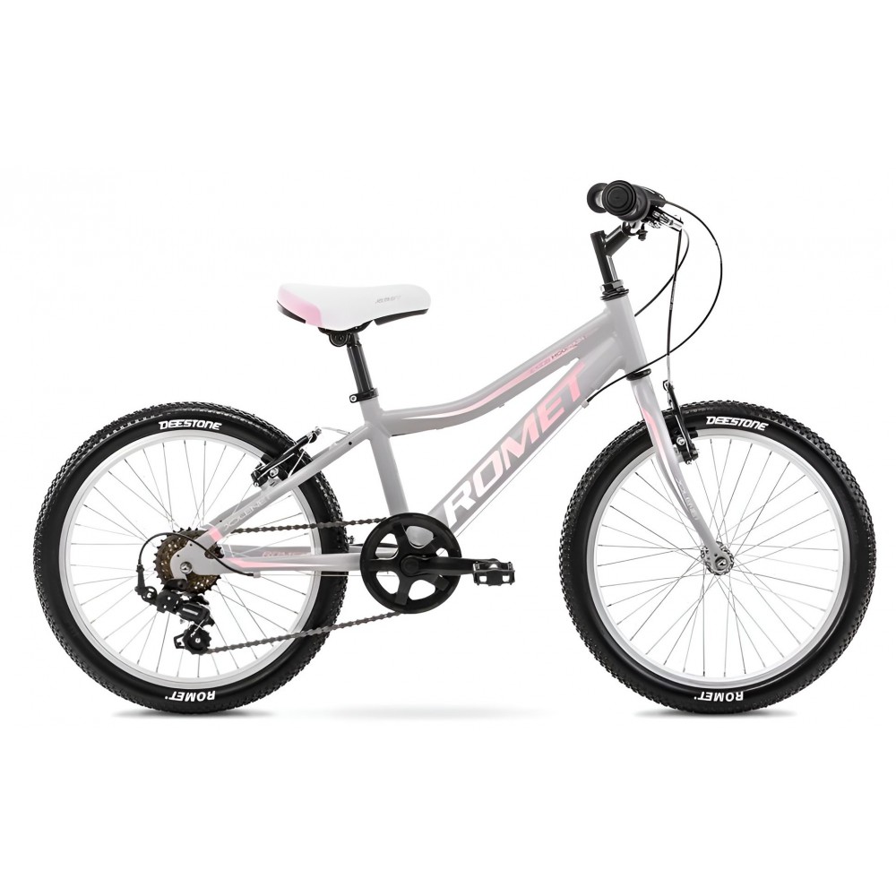 Rower 20 ROMET JOLENE KID 1 szaro-różowy