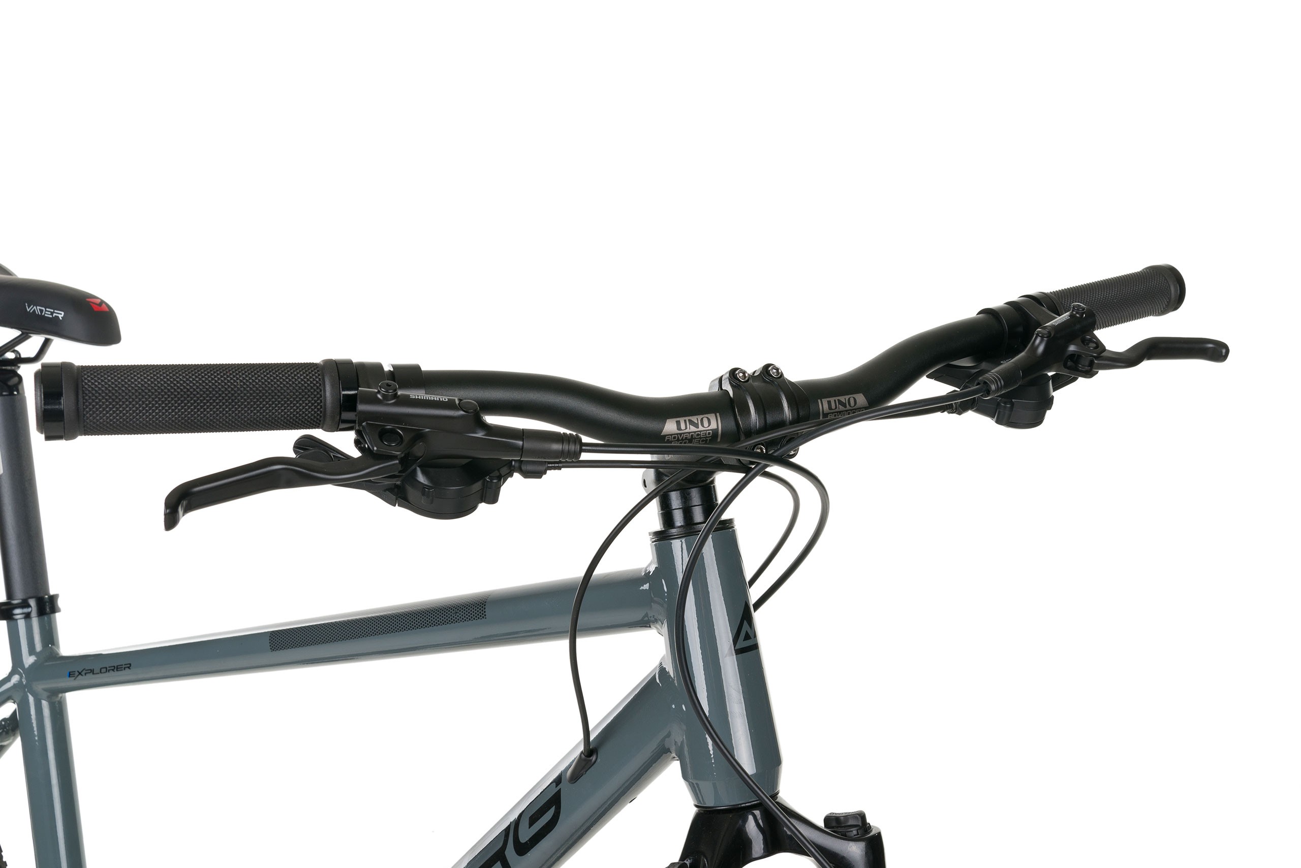 Rower 28 VELLBERG EXPLORER 3.0 M cross Disc 3x8 szary 460 (M)