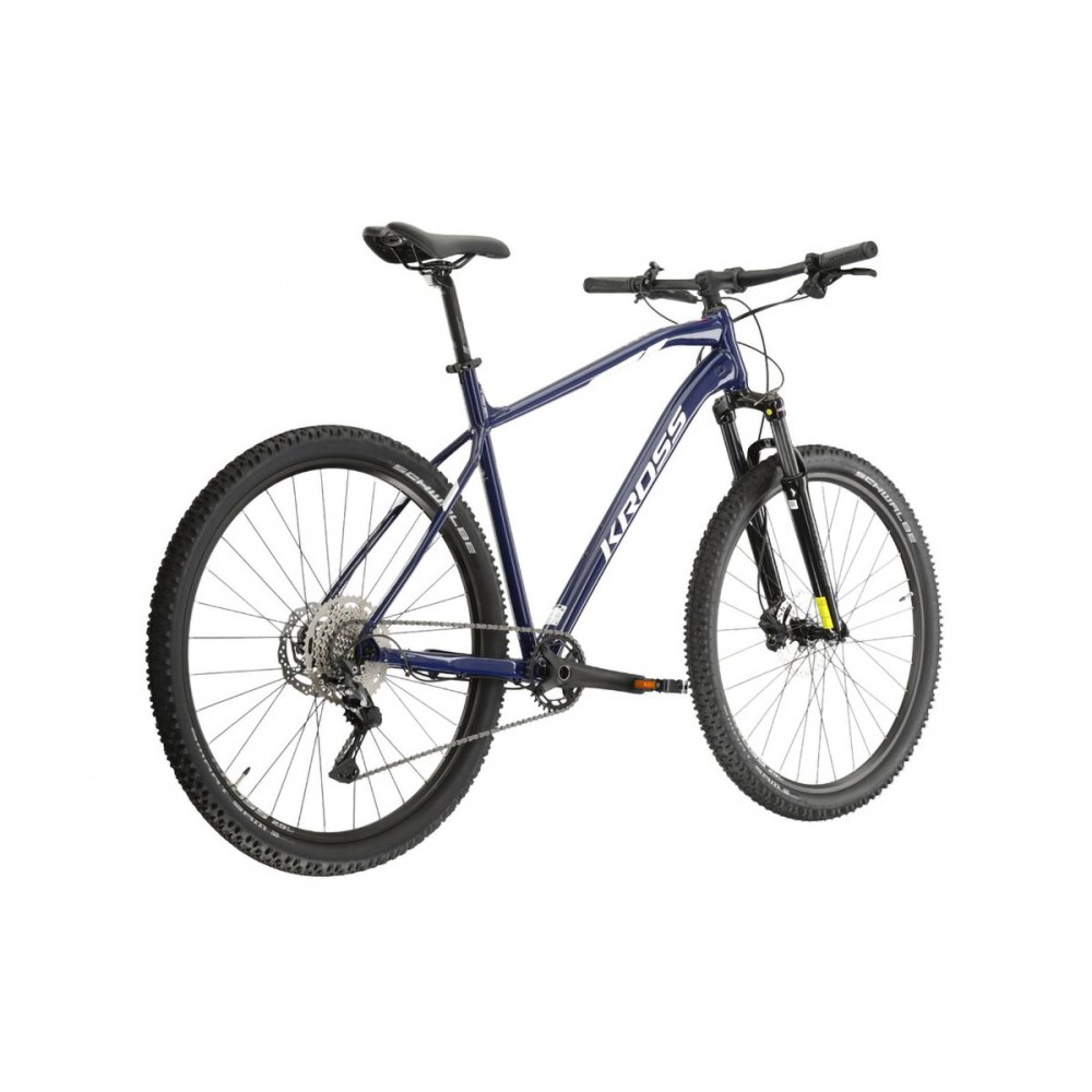 Rower 29 KROSS LEVEL 4.0 męski L (19") gran/biał połysk - Rowery gó...