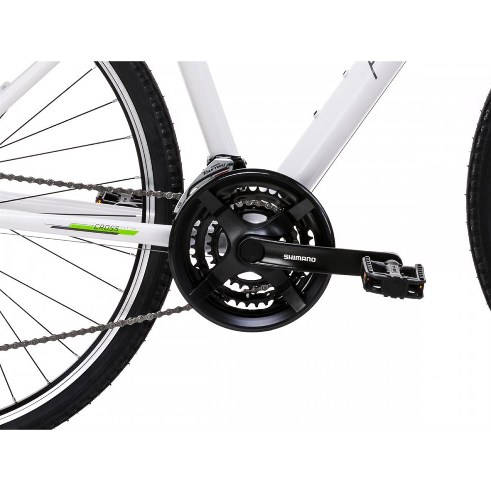 Rower 2328607B - 19 L Rower ROMET Orkan 2 D bialo-zielony - Rowery...