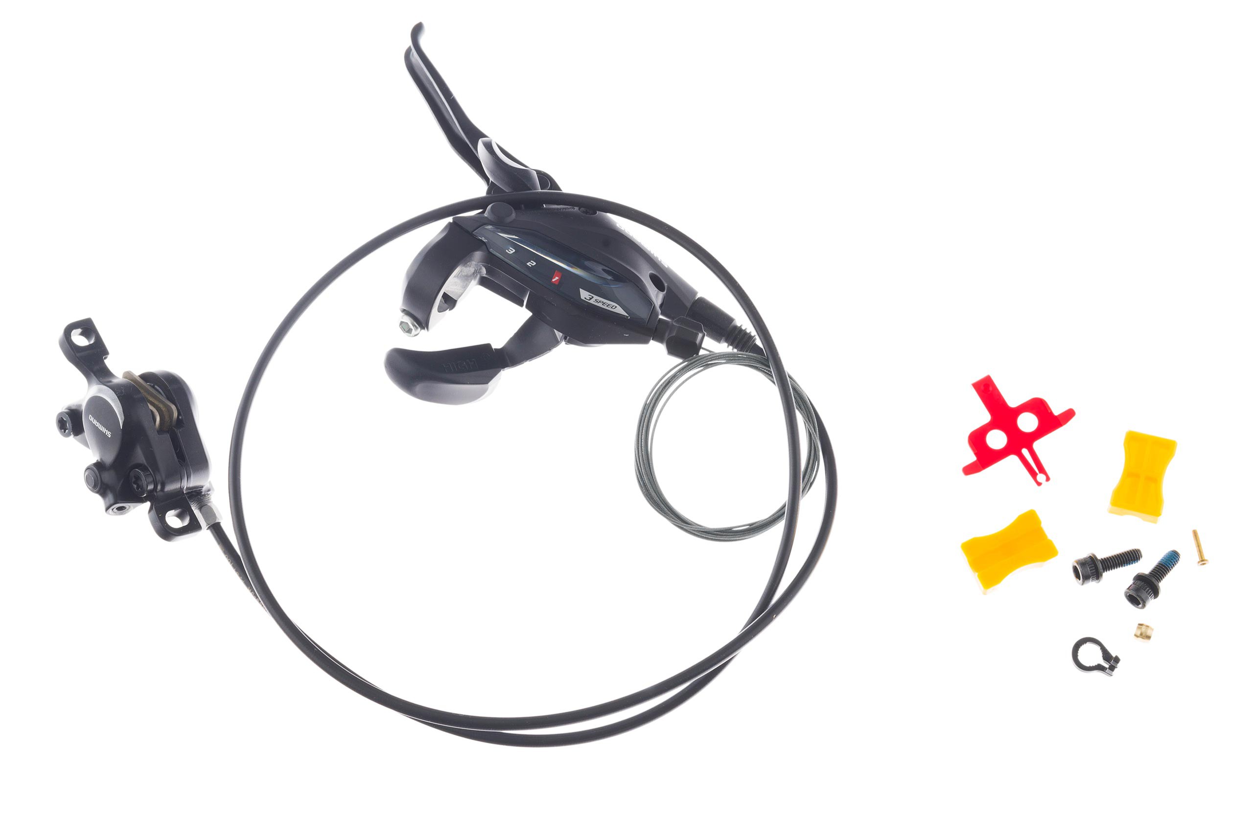 Dźwignia zespolona SHIMANO ST-EF505 3rz. hydrualiczna, z zaciskiem ...